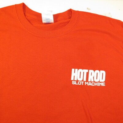 HOT ROD SLOT MACHINE ALTERNATIVE GAMING SOLUTIONS TEE T SHIRT Mens L ...