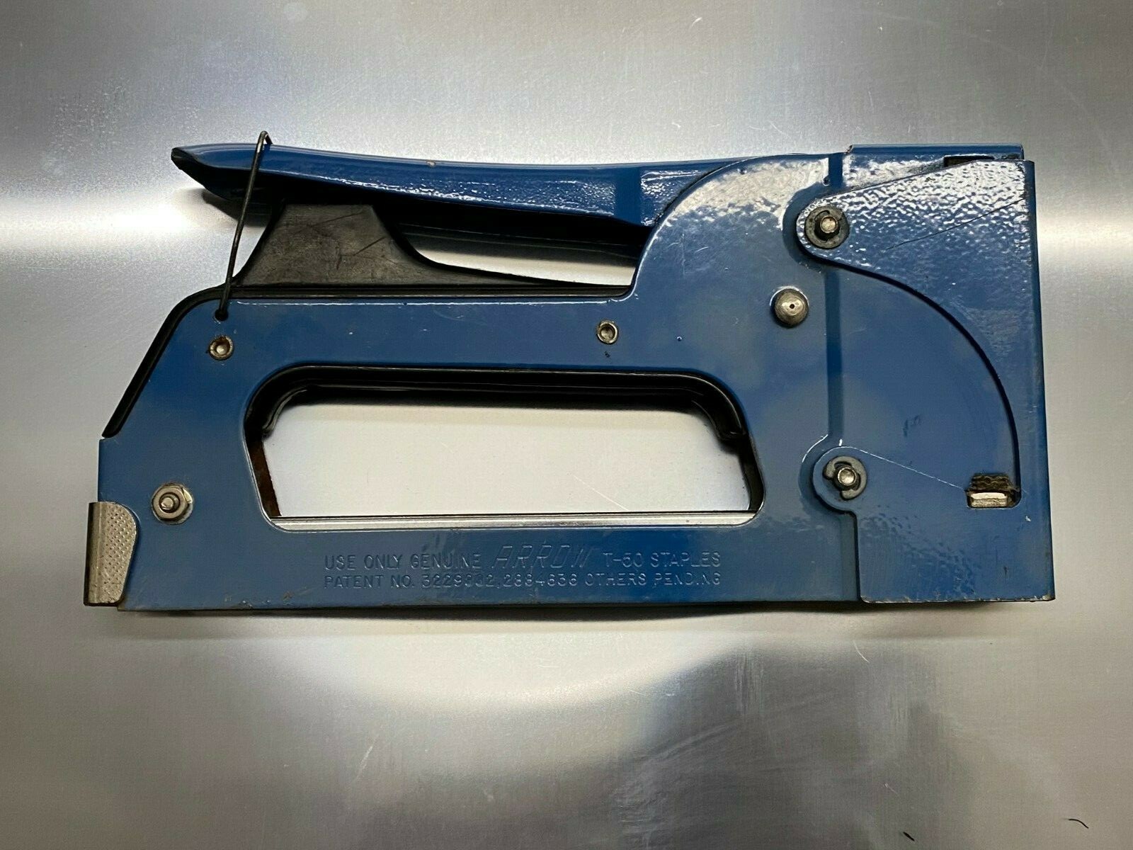 Arrow Fastener Company Inc Staple Gun Model T-55 Blue USA | eBay
