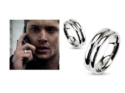 Supernatural Ring Replica Worn by Dean Stainless Steel Ring Dean's Ring ...