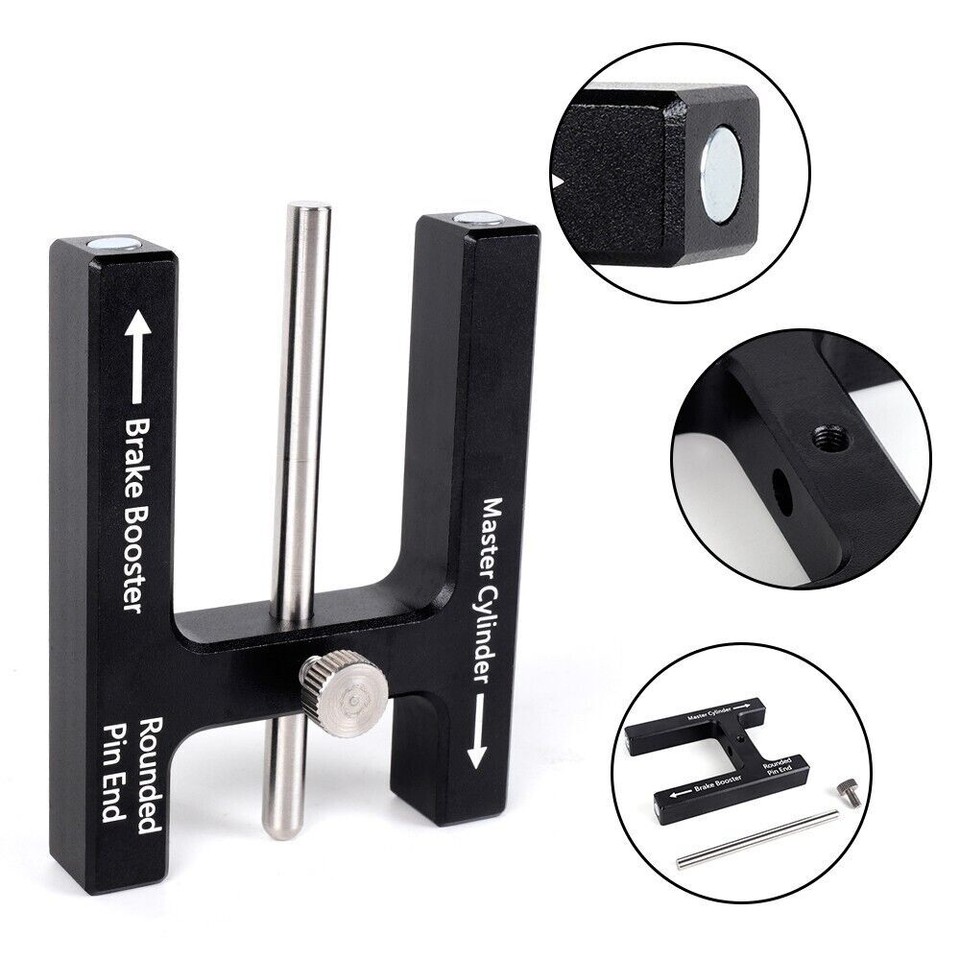 Master Cylinder Push Rod Length Gauge Brake Booster Push Rod Pin ...