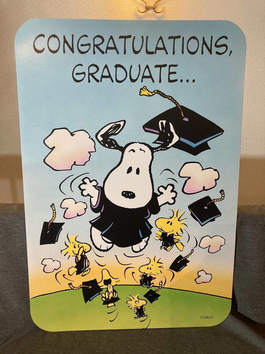 Snoopy Congratulations Graduate