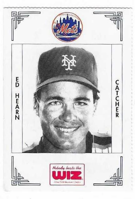 ED HEARN 1991 METS THE WIZ # 165 NEW YORK METS **FREE SHIPPING** | eBay