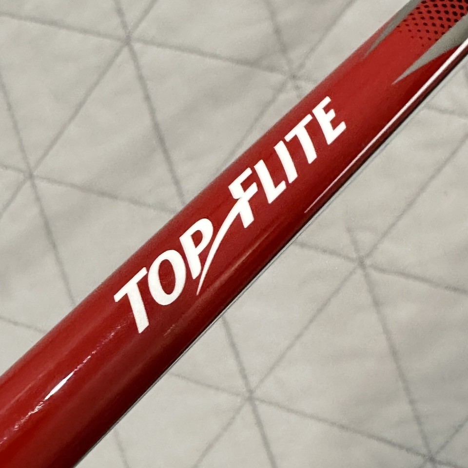 Top Flite Stainless Red 8 Iron Top Flite 'A' Flex Graphite 36 1/4 ...