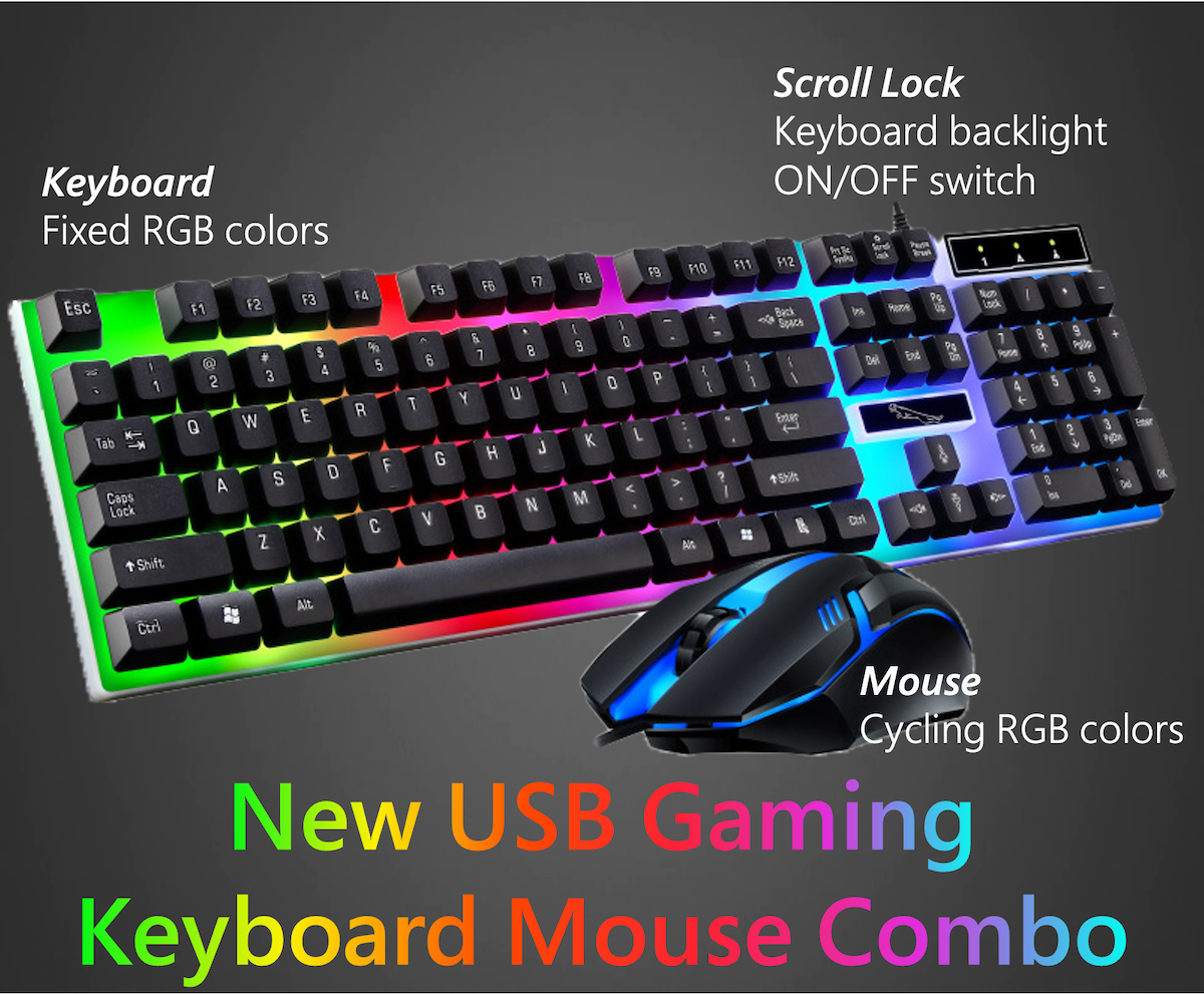 RGB Keyboad Mouse Fan Strip for Gaming PCs sold by ACEbiz | eBay