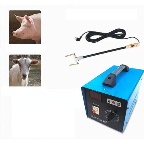 Small slaughter tool pig cattle sheep electric anesthesia device ...
