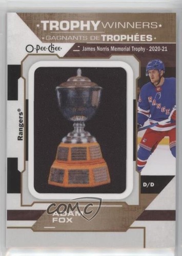 2022 O-Pee-Chee Trophy Winners Manufactured James Norris Memorial Adam ...