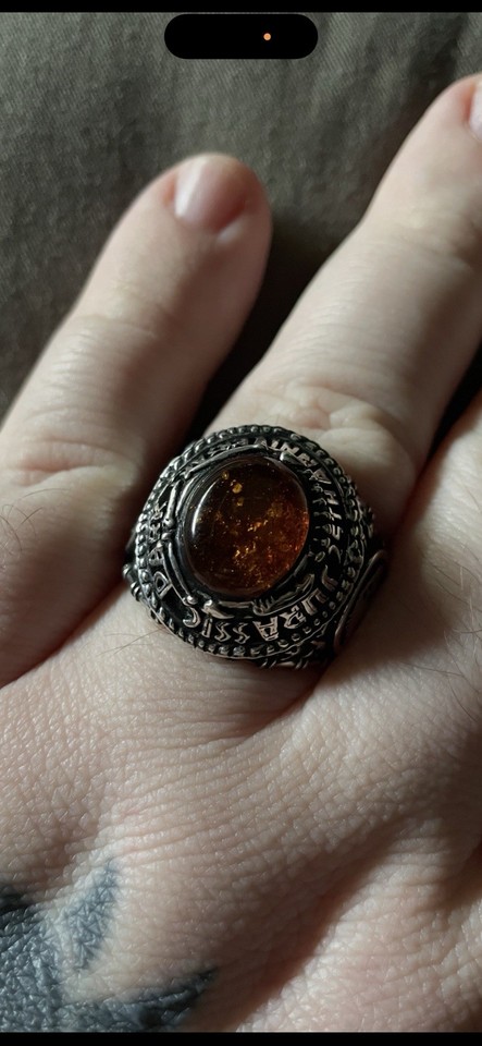 Han Cholo Jurassic Park 25th Anniversary Ring 925 Silver Size 12 | eBay UK