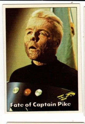 Topps 1976 Star Trek Fate of Captain Pike Card #50 | eBay