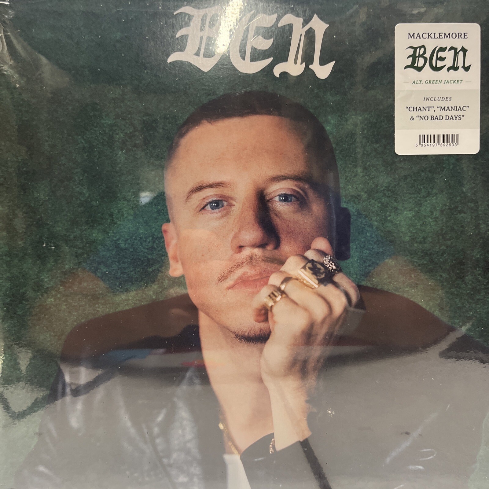 Macklemore – Ben LP 2xLP Alternate Cover 2024 Black Vinyl SEALED/NEW ...