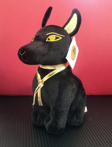 Summit Collection Black and Gold Ancient Egyptian Anubis Dog 10.5 Plush ...