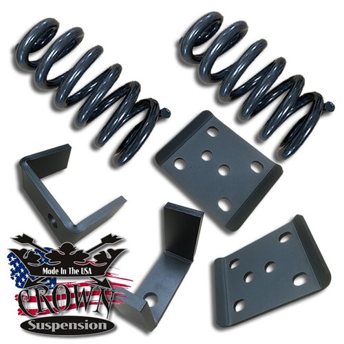 73-87 GMC Chevy Squarebody C10 3"-5" Drop Lowering Springs Coils Flip ...