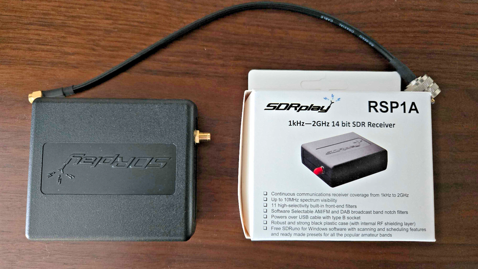 SDRPLAY RSP1A SDR RECEIVER A POWERFUL WIDEBAND Software Defined Radio ...