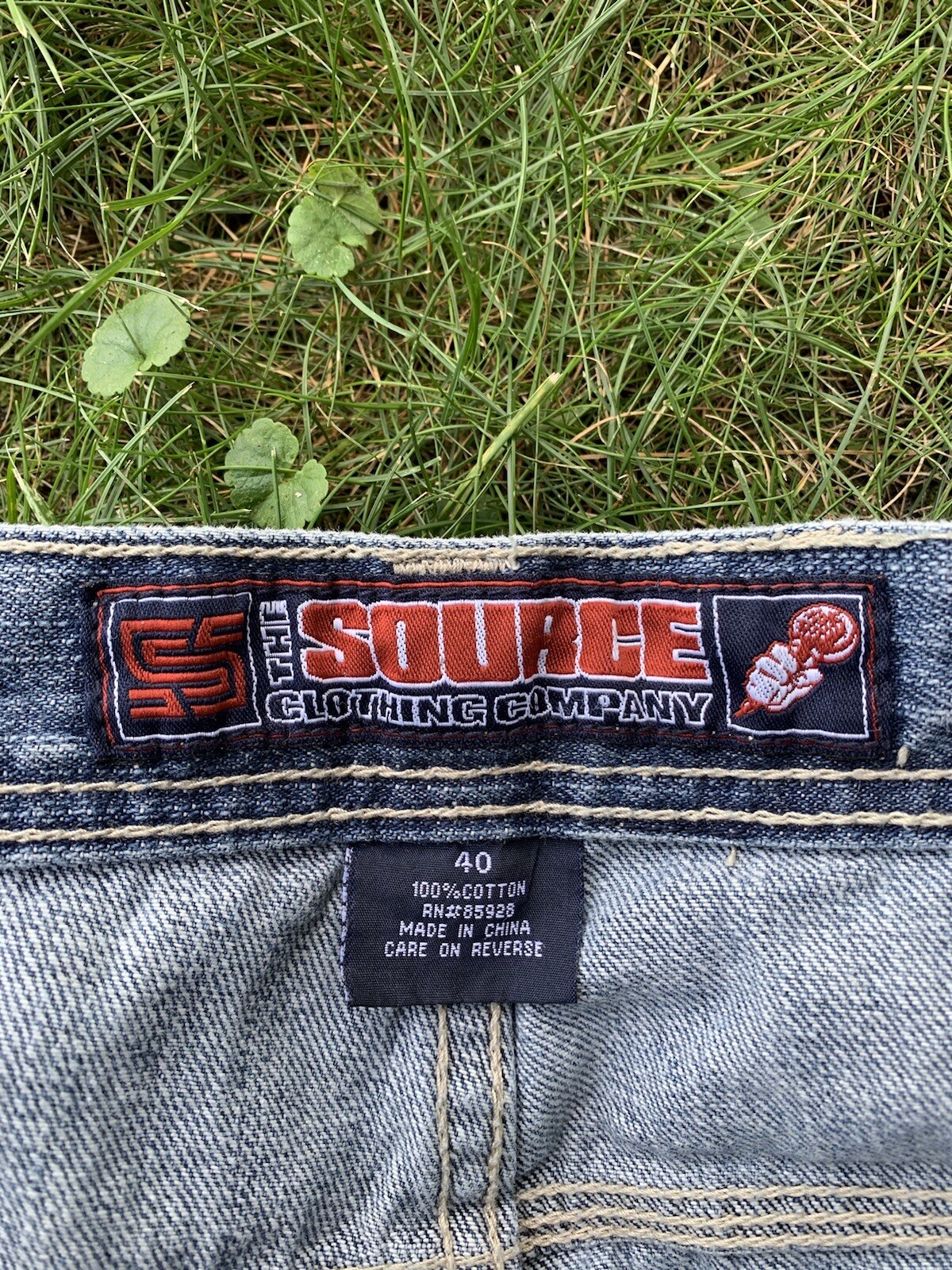 Vintage The Source Magazine Denim Men’s Shorts 37x26”… - Gem