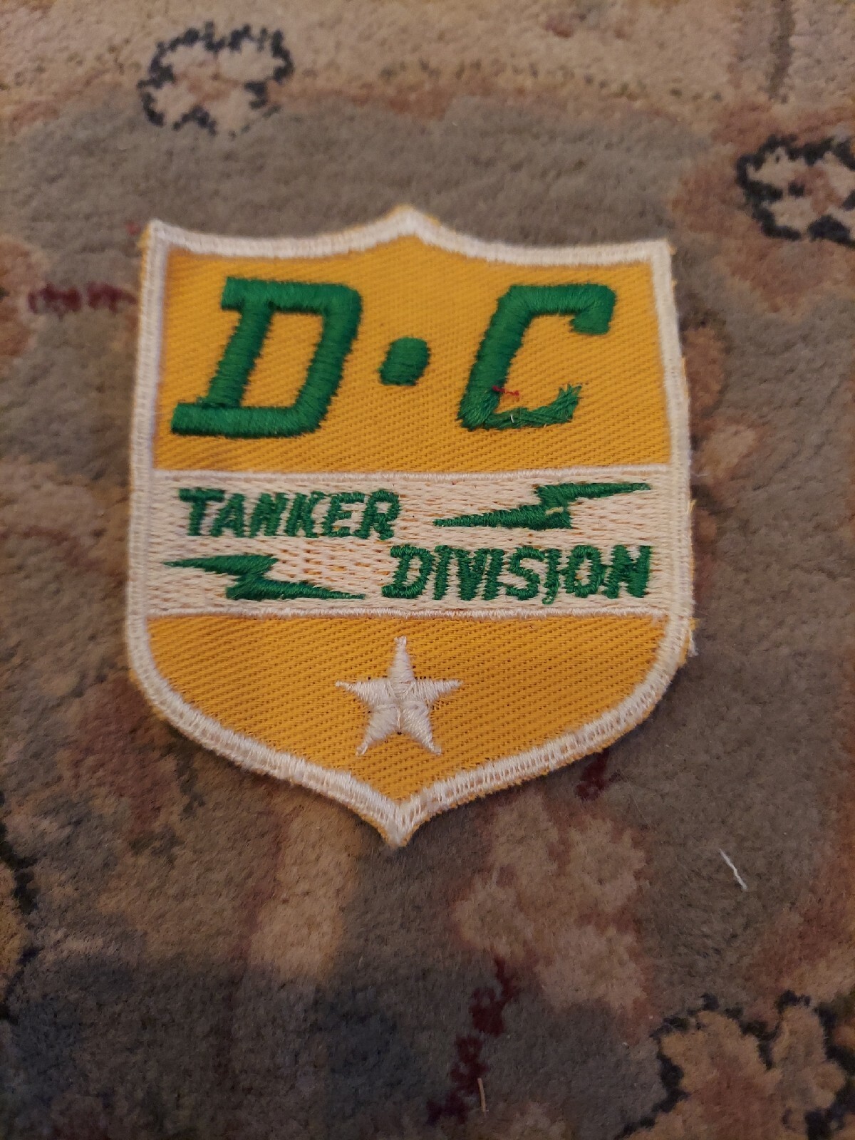 (D C) Denver Chicago Tanker Division cost to coast driver patch 3-1/4 X ...