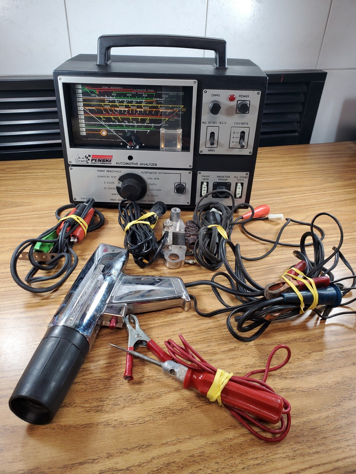 Vintage Sears Penske Automotive analyzer In Original Bo 21043 for sale ...