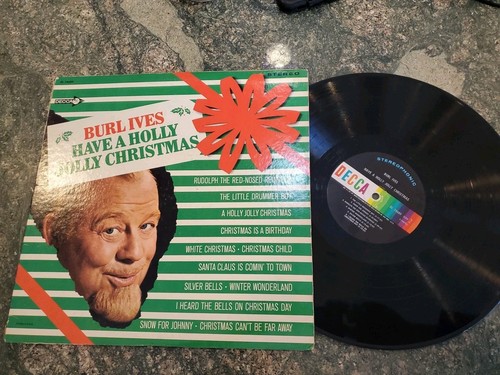 BURL IVES HAVE A HOLLY JOLLY CHRISTMAS LP Record DECCA VINYL | eBay