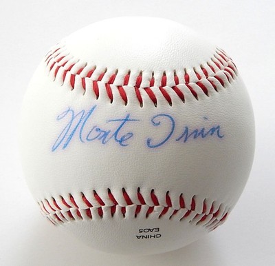 Monte Irvin Signed Rawlings Official League Baseball Auto Autograph | eBay