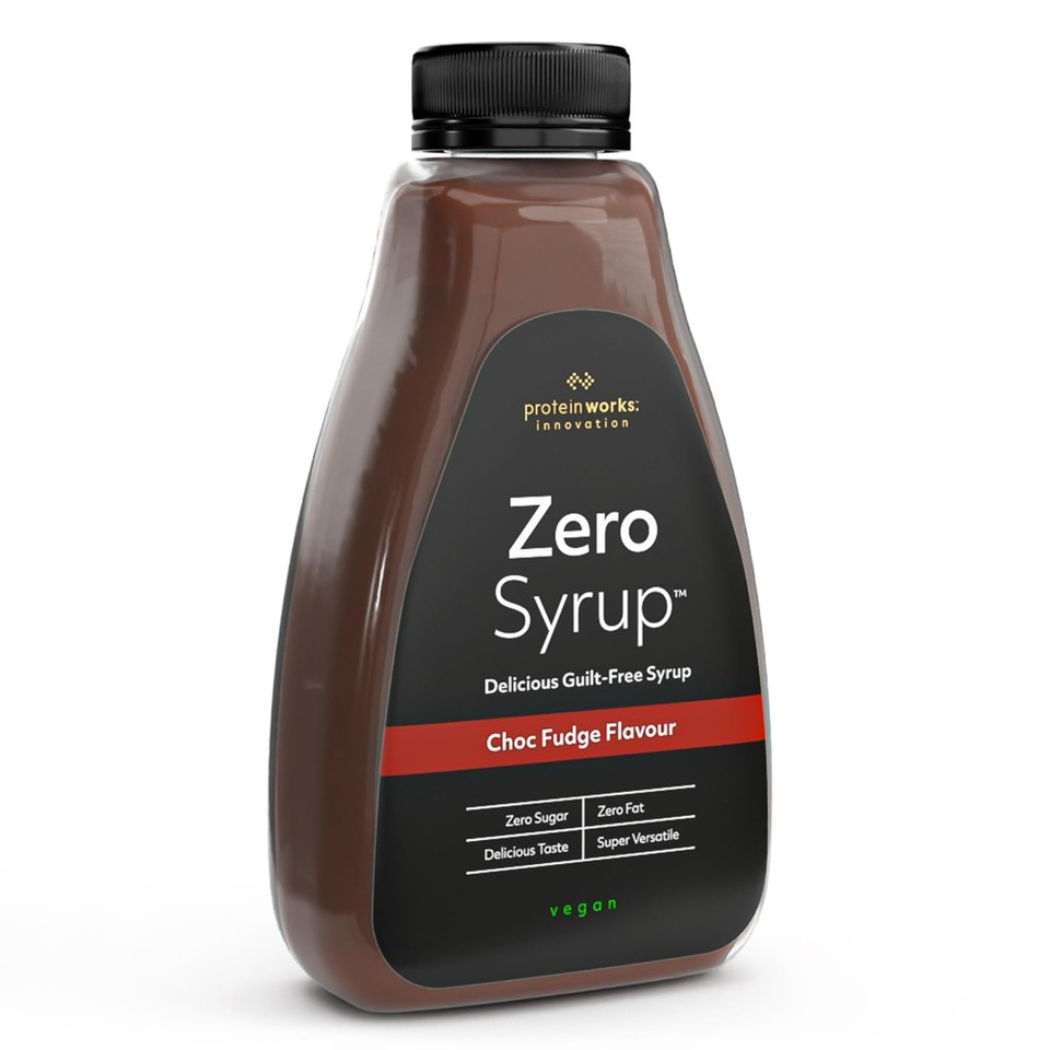 Protein Works - Zero Syrups 425ml | Choc Fudge |Guilt Free Dessert ...
