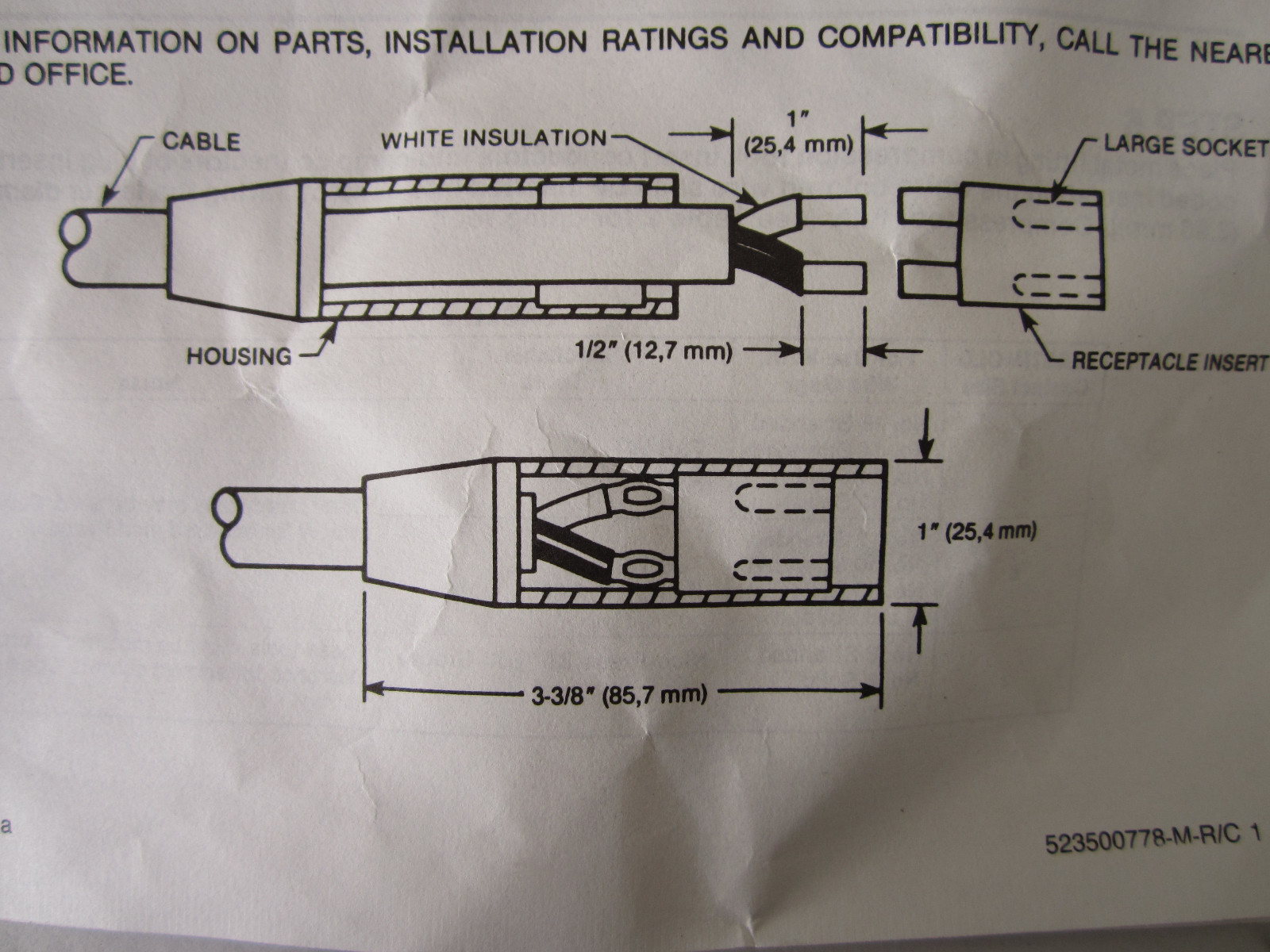 Elastimold Amerace connector Kit 91R FAA L-823 Style 12 | eBay