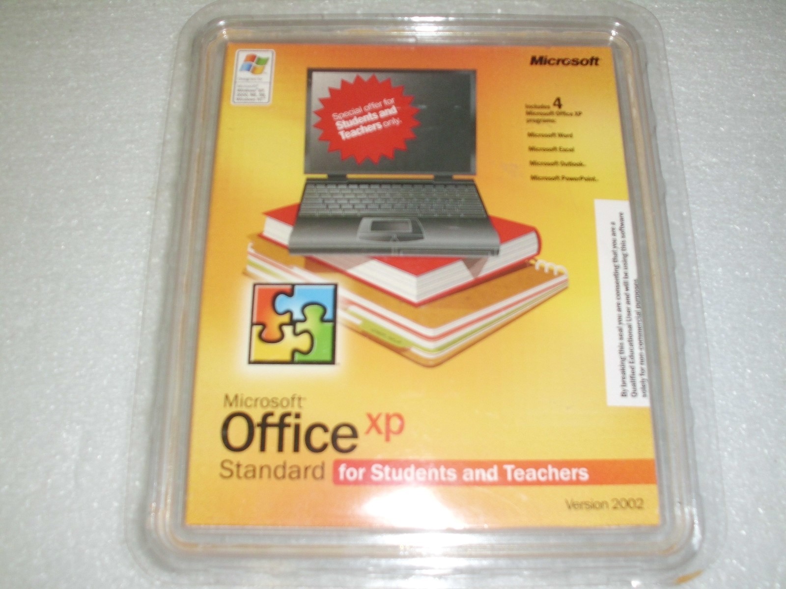Microsoft Office XP Standard Version 2002 for Students and Teachers ...