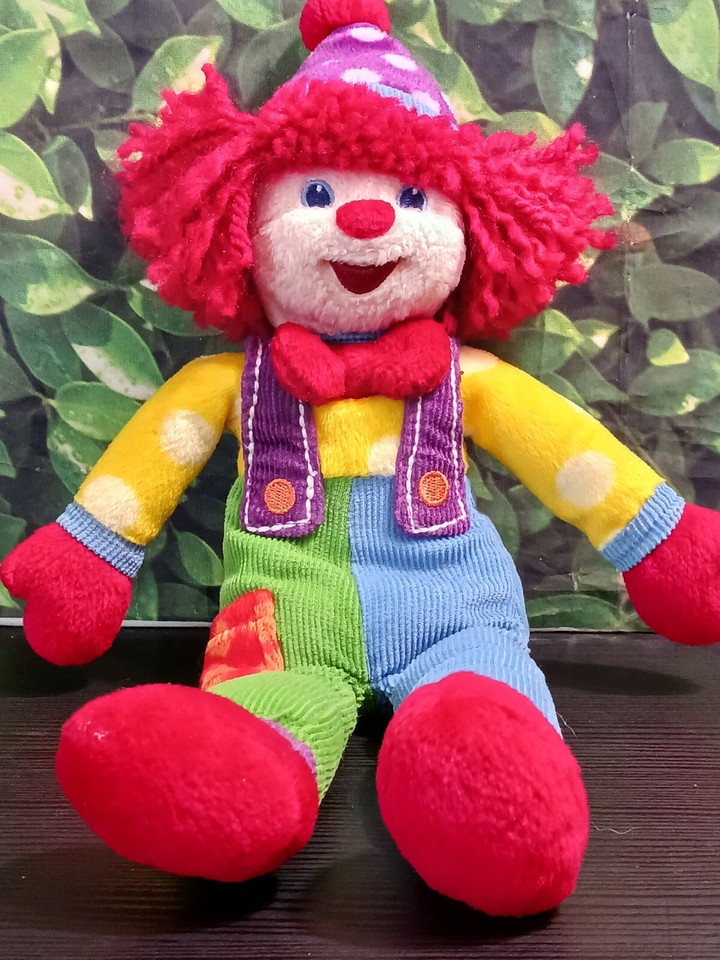 Gymboree Vtg GYMBO CLOWN Plush Laughing 11” Doll 2004 | eBay