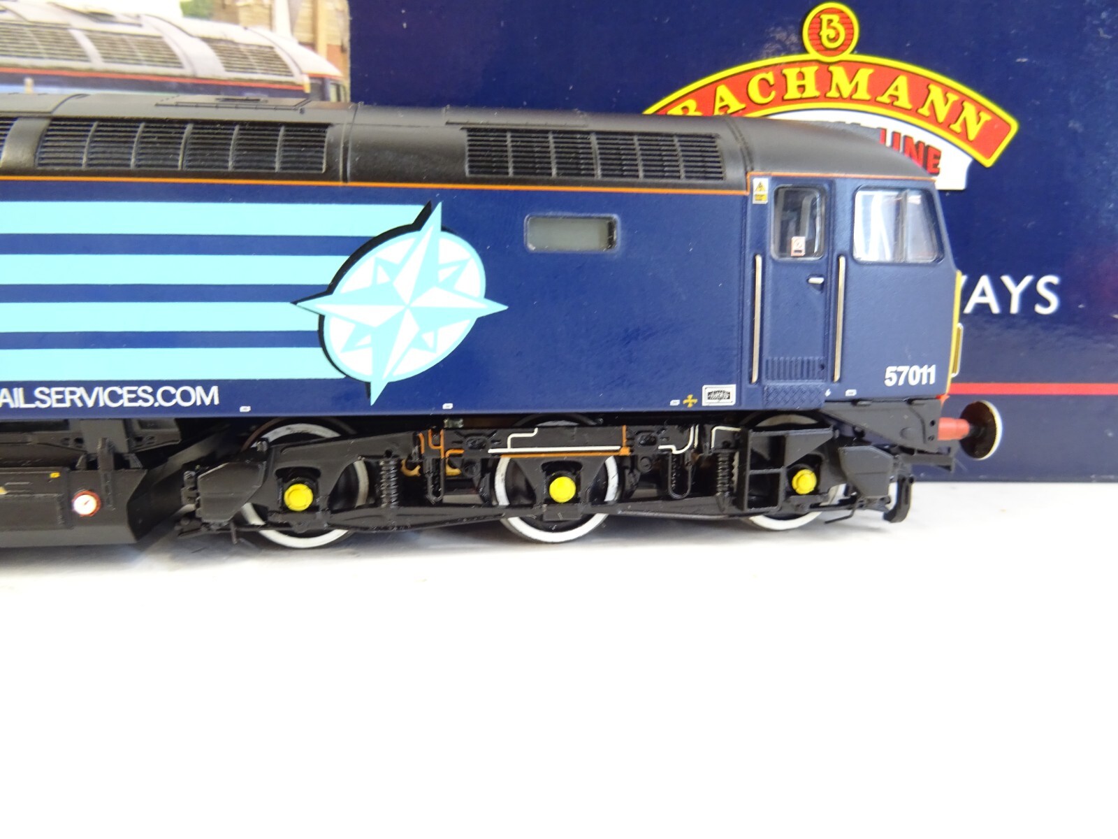 OO GAUGE BACHMANN DRS CLASS 57 DIESEL 57011 (SUPER DETAIL) 32-754 | eBay UK