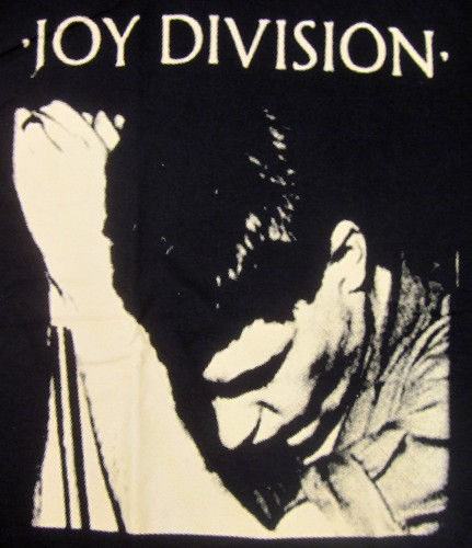 JOY DIVISION T-shirt Ian Curtis Post-Punk Tee Adult S,M,L,XL,2XL Black ...
