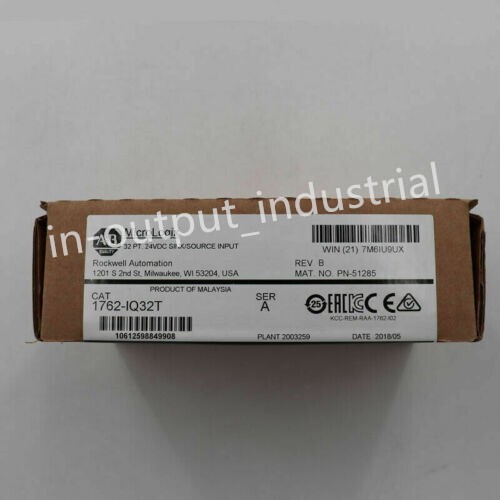 AB 1762-IQ32T /A MicroLogix 32 Point Input Module 1762IQ32T New Factory ...
