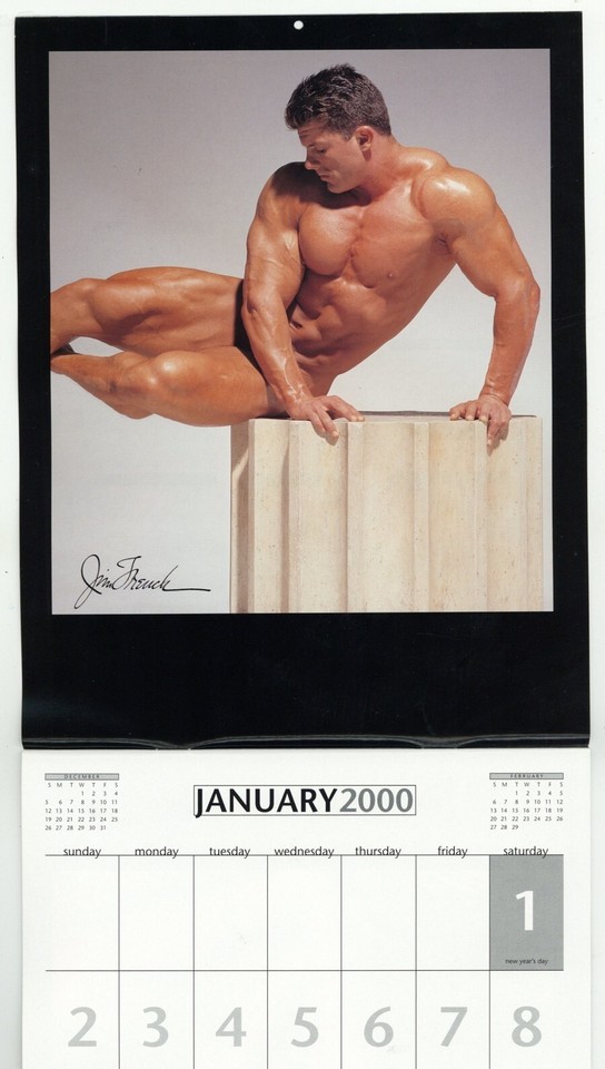 Jim French Photography Annual Man 2000 Calendar Dave Sansone Eric King ...