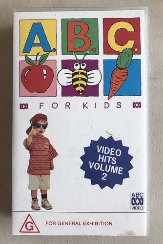 ABC for KIDS Video Hits Volume 2 VHS PAL 1992 | eBay