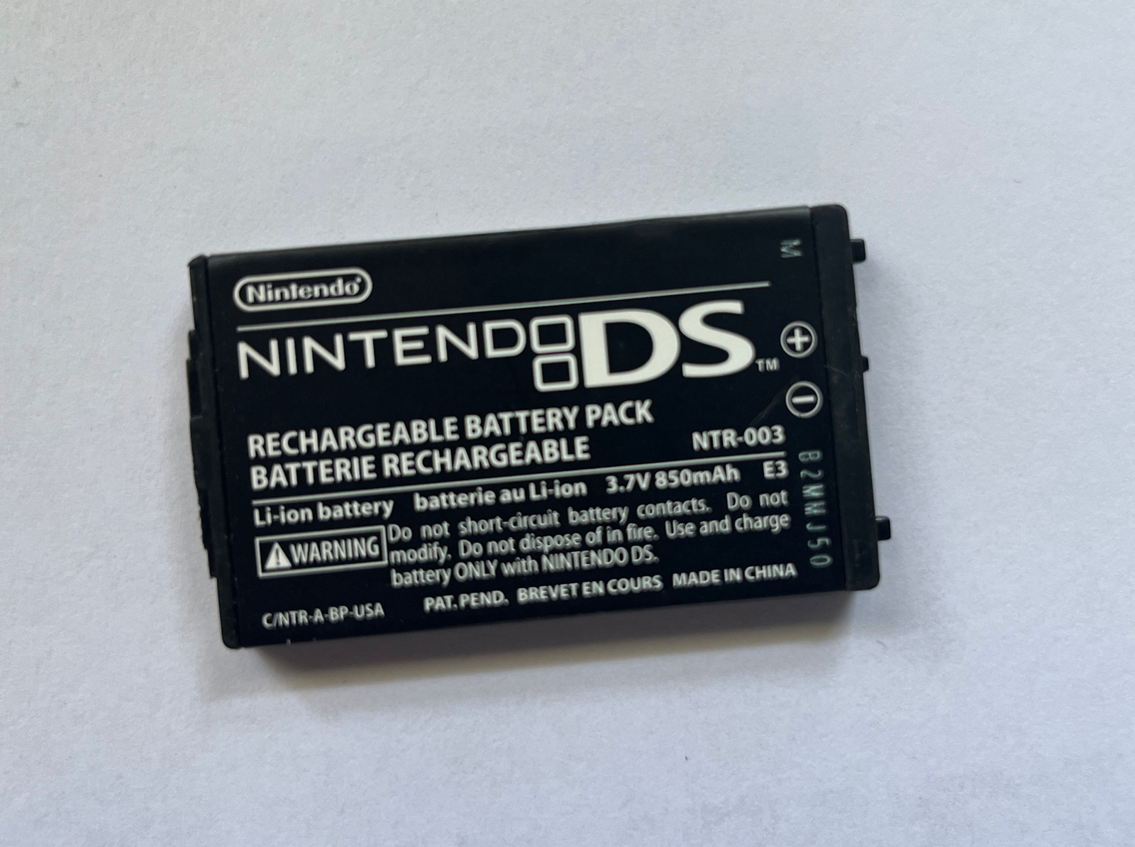 USA OFFICIAL OEM Nintendo DS Original NTR-001 NTR-003 Rechargeable ...