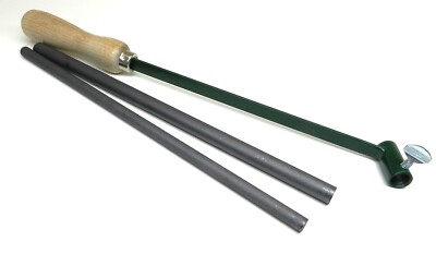 Graphite Stirring Rods With Holder Mix Melt & Stir Molten Metal 2 Rods ...