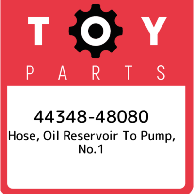 44348-48080 Toyota Hose, oil reservoir to pump, no.1 4434848080, New ...
