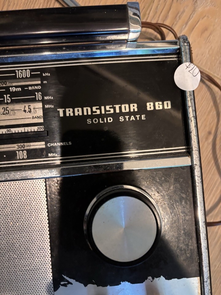 Vintage Grundig Transistor 860 AM/FM Radio 1968 Sounds Great | eBay
