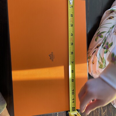 Authentic HERMES Empty Gift Box 12” x 8” x 4.5” | eBay