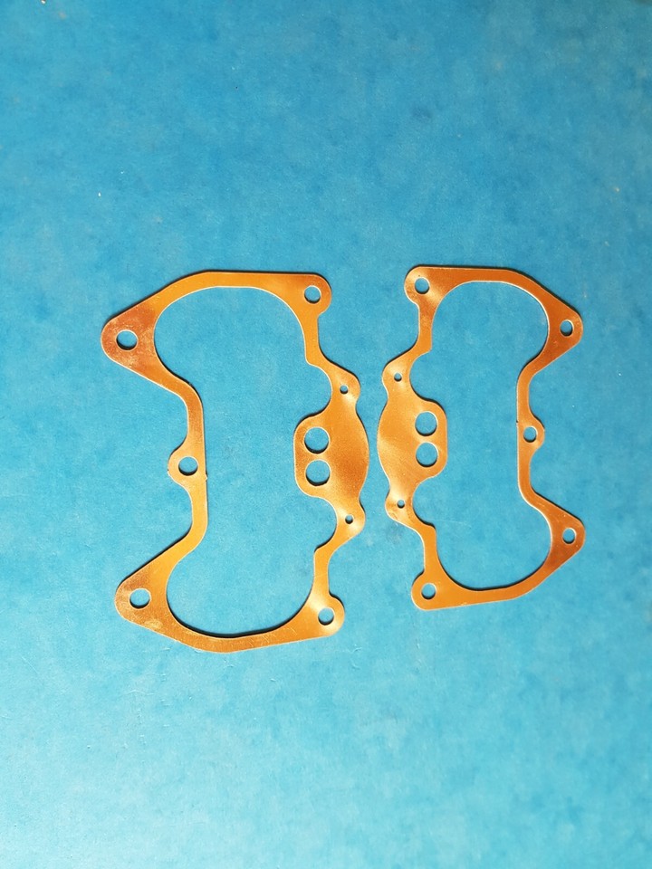 TRIUMPH ROCKER BOX GASKET X2 71-2599/COPPER 1971-83 TR6 T120 TR7 T140 ...