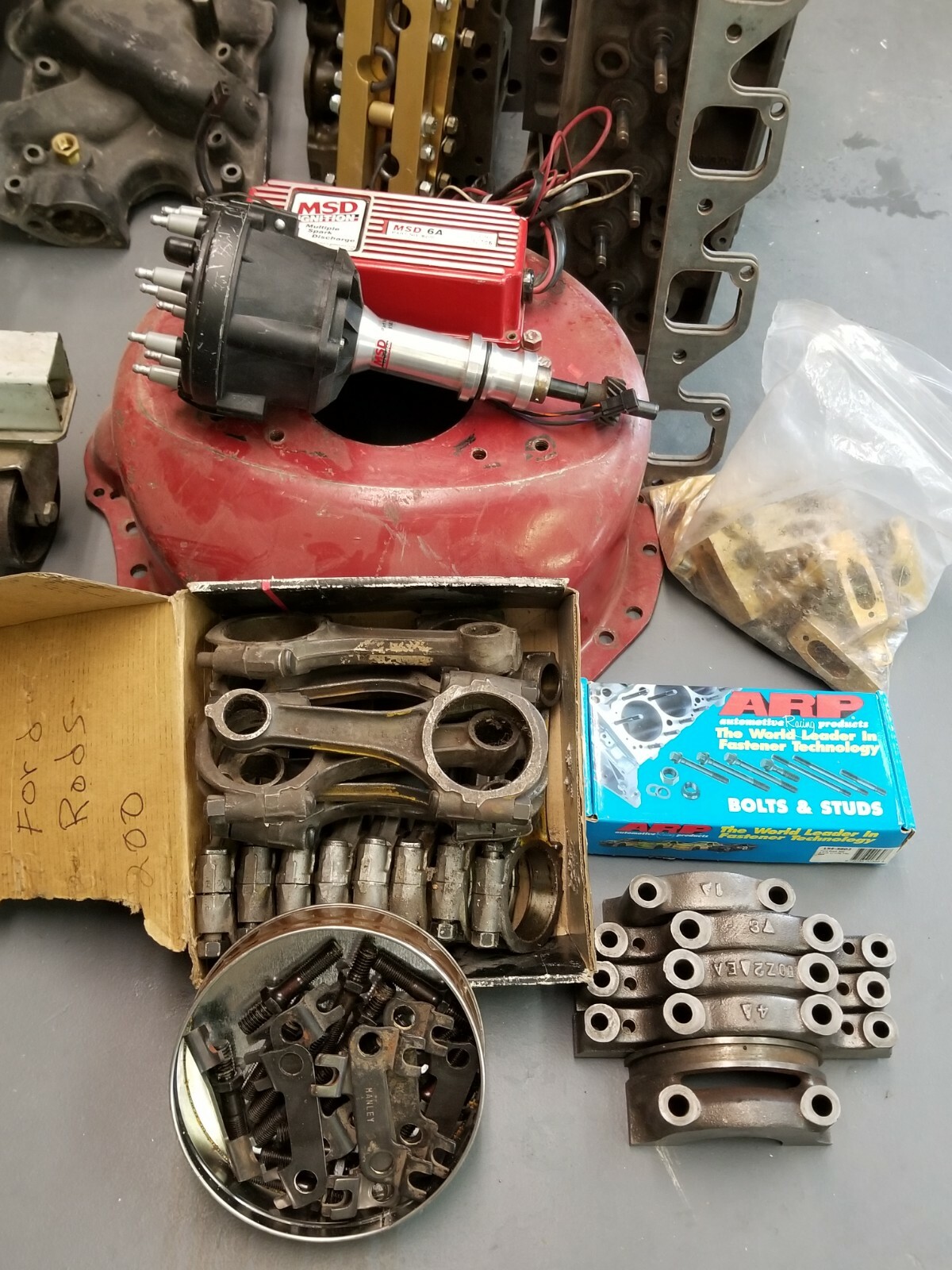 FORD Boss 302 BLOCK, HEADS, CRANE ROLLER ROCKERS, MSD DISTRIBUTOR ...