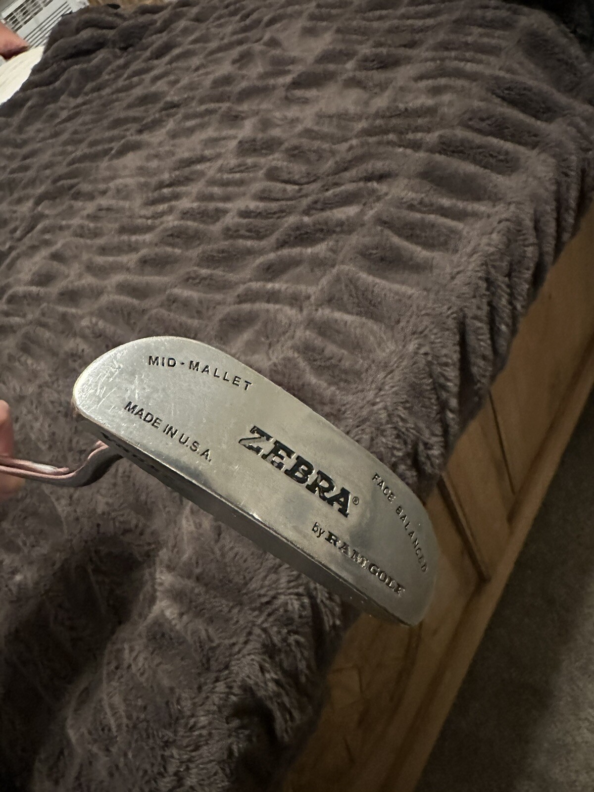 Zebra Mid Mallet Putter Face Balanced Right Handed | eBay