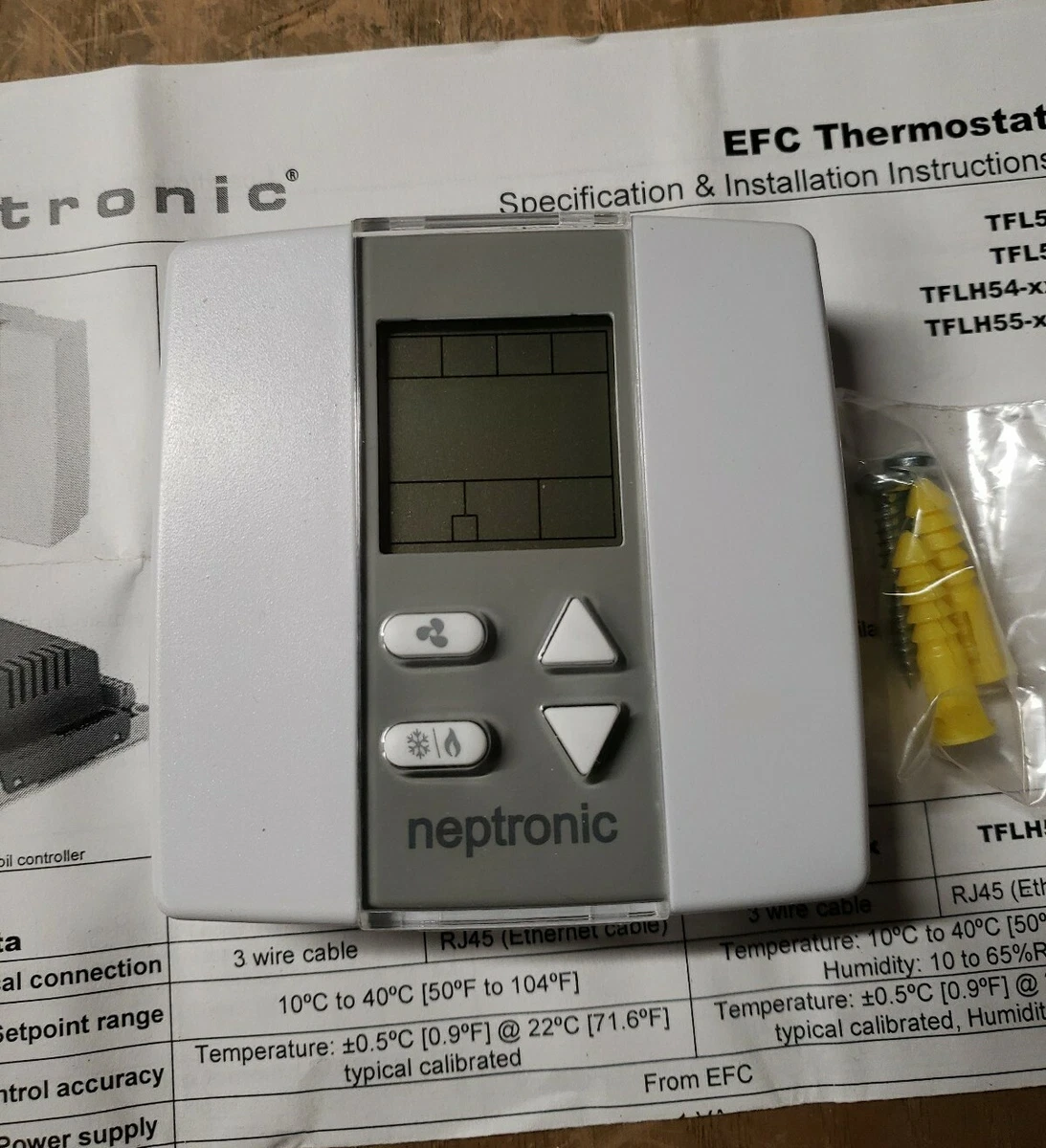 Neptronic TROB24T4XYZ1 2X4 VAV BACNET THERMOSTAT, 59% OFF