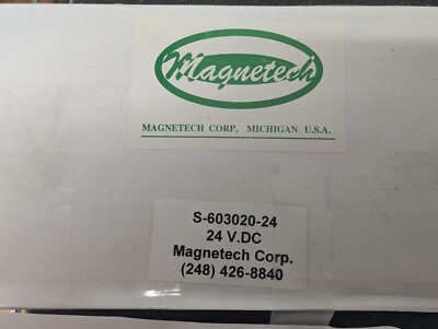 New, Magnetech, S-603020-24, 24v Ac In-line Electromagnet | eBay
