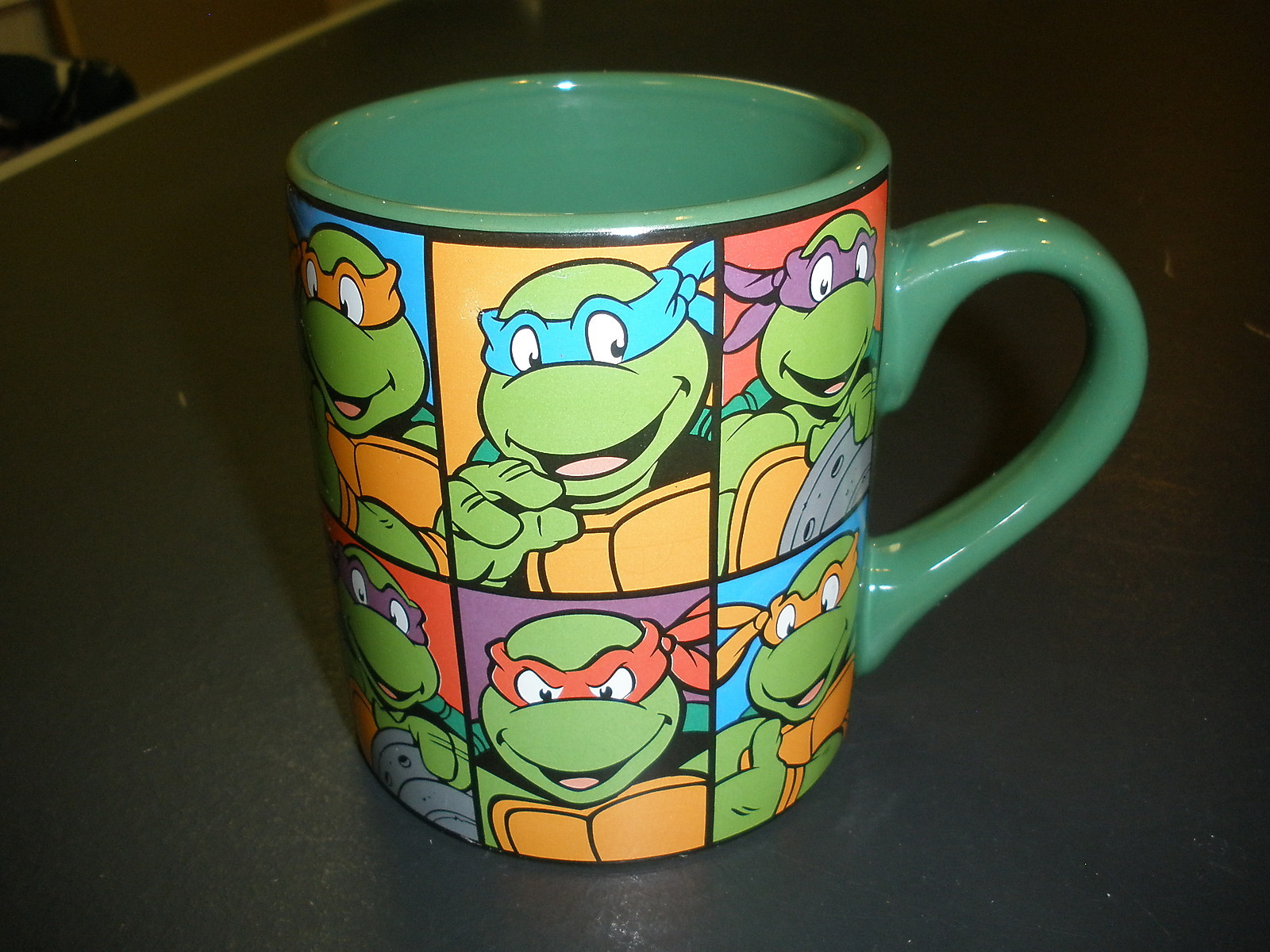 Teenage Mutant Ninja Turtles Coffee Cup Mug Cartoon Grid TMNT 2010 (M20 ...
