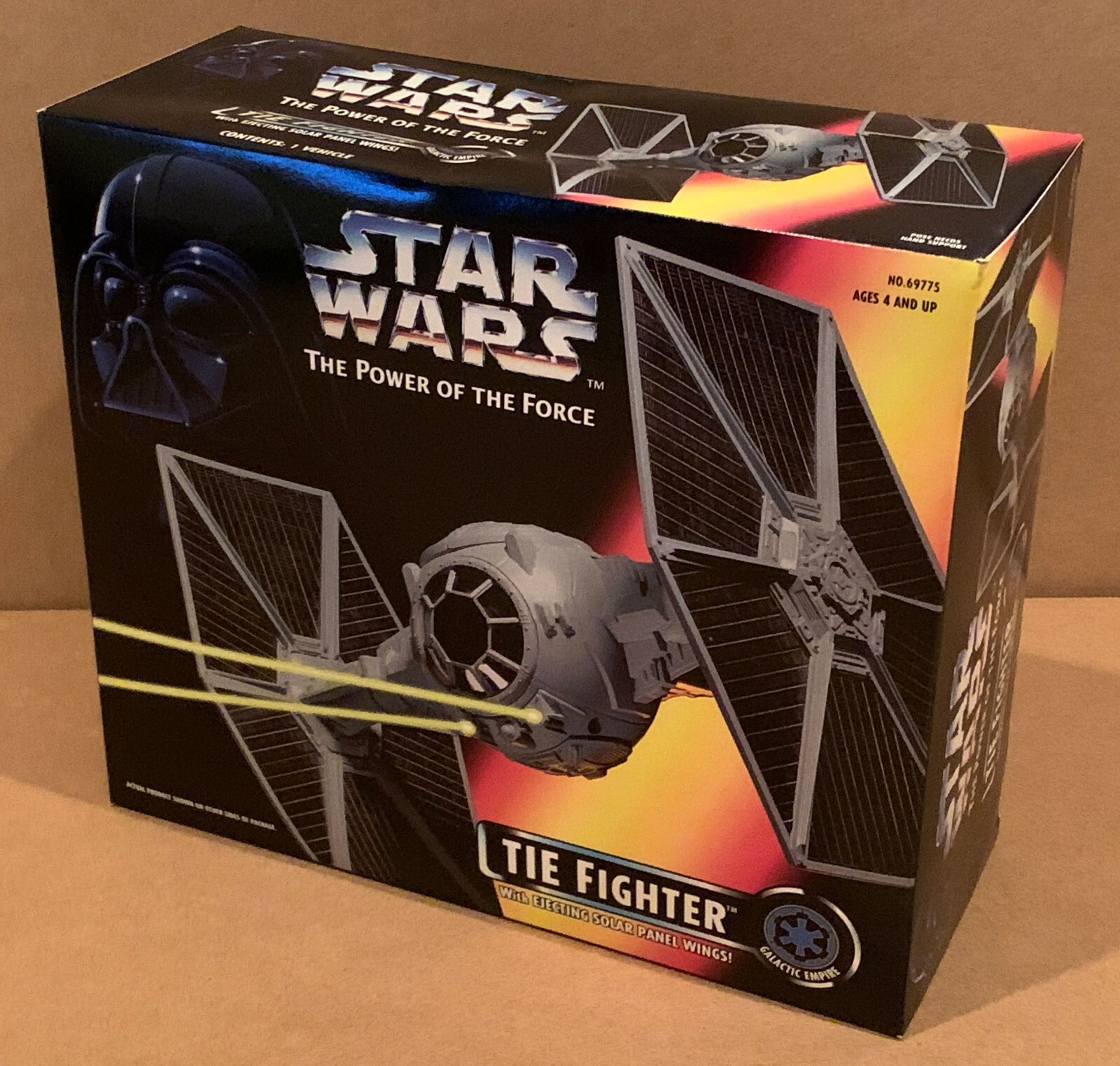 1995 Star Wars POTF TIE Fighter – Sealed MIB – GREAT COND - New Old ...