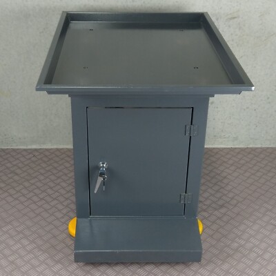 Universal Milling Machine Stand With Locking Cabinet & Swarf Tray ...