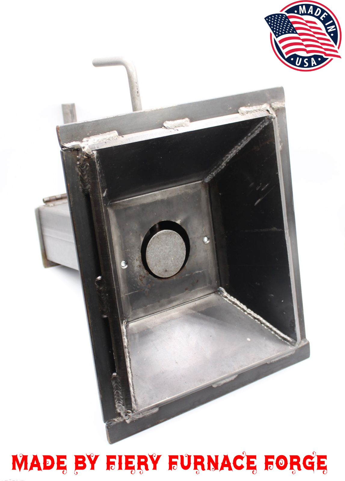 Fiery Furnace Blacksmith - Firepot 10x12-inch For Blacksmithing Forge ...