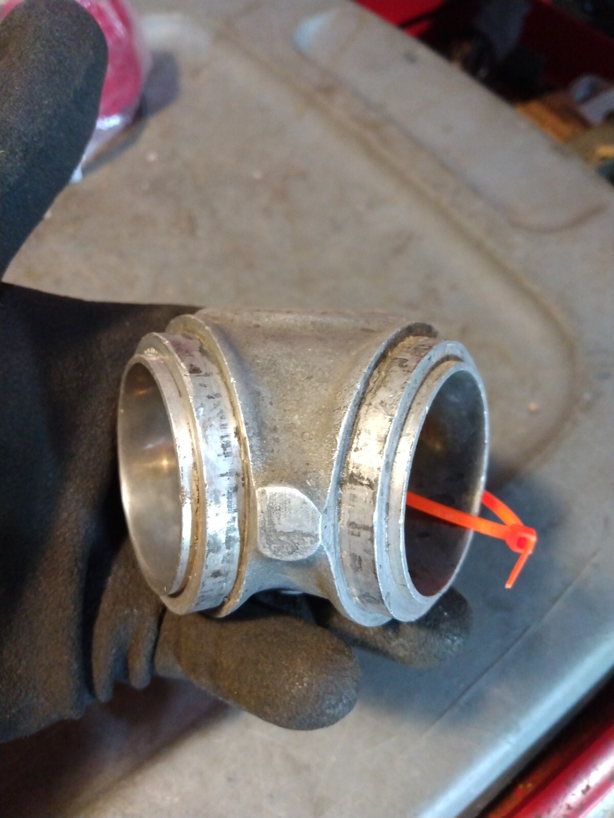 Harley Davidson IronHead Shovelhead Aluminum Intake Manifold Branch HD1 ...