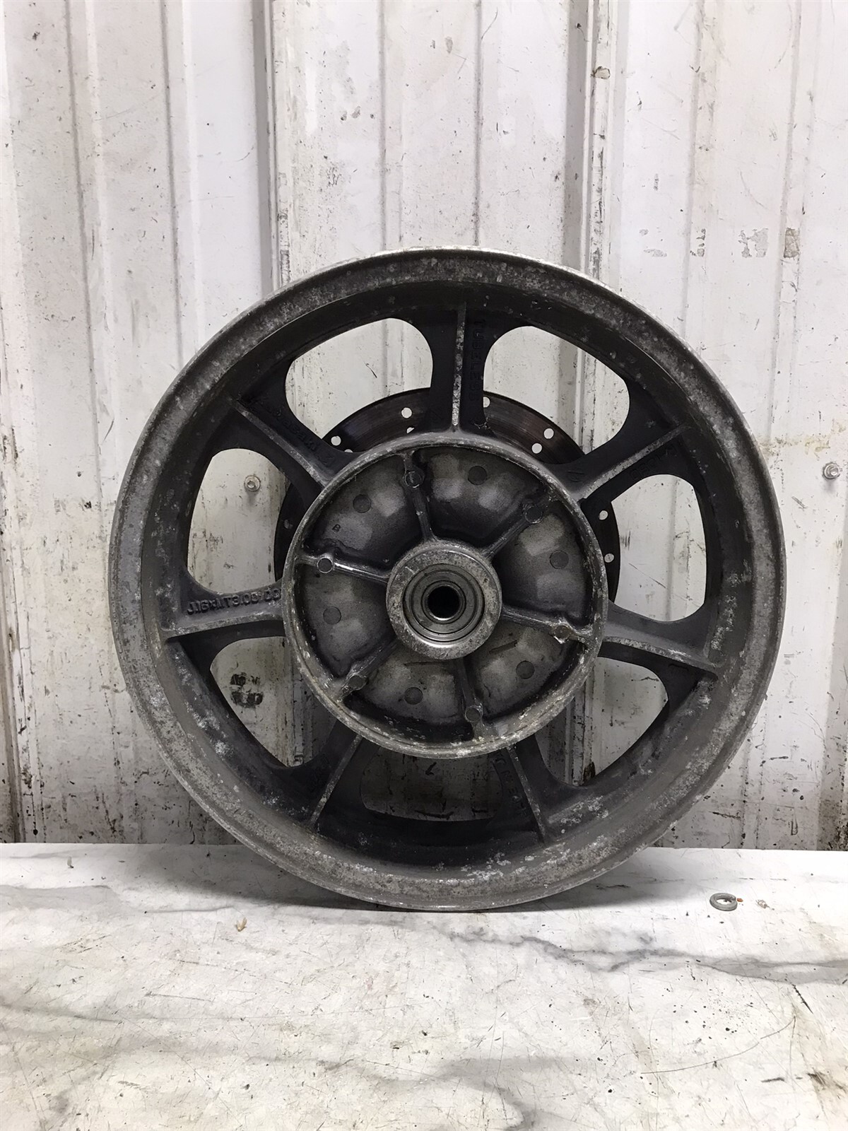 81 Kawasaki KZ 1000 KZ1000 rear back wheel rim straight | eBay