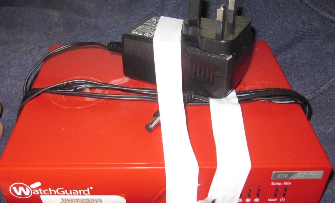 WatchGuard 5 Series XTM 505 NC2AE8 Firewall Security Appliance for sale ...