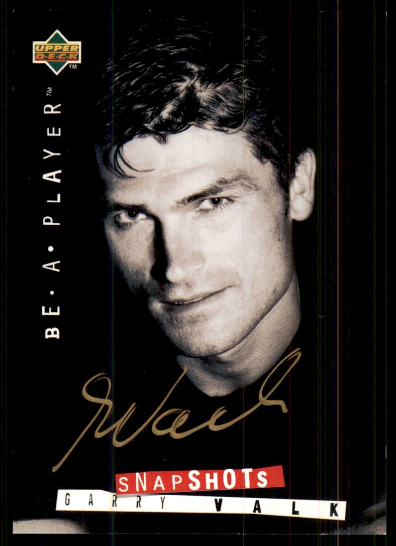 1994-95 Upper Deck Be a Player Autographs Garry Valk Auto #118 | eBay