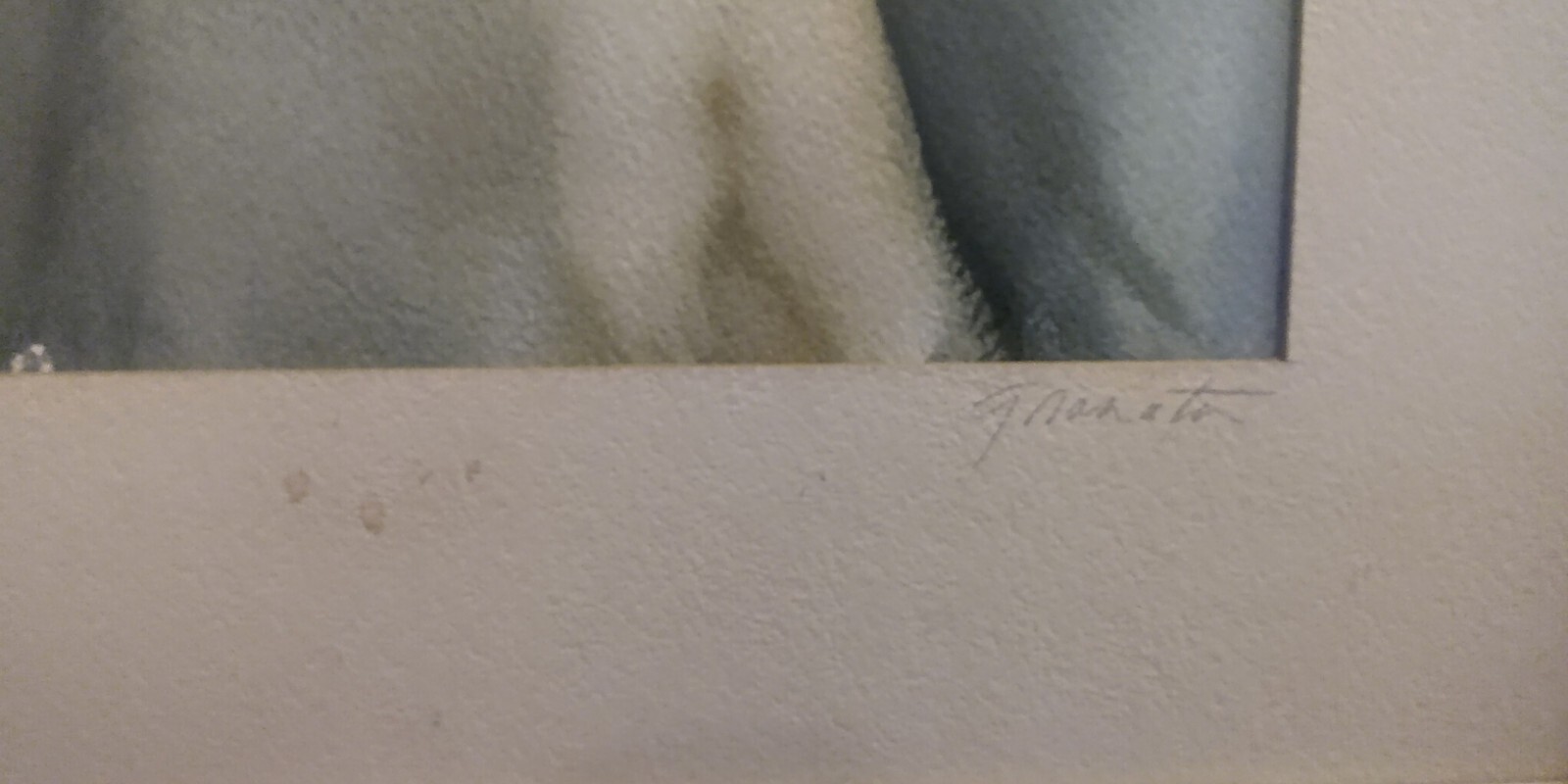 Vintage 1964 JOSEPH GRANATA Original Watercolor Painting Haunting ...