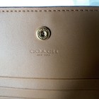 NWT Coach Snap Wallet In Signature Canvas With Wild Strawberry Print ...